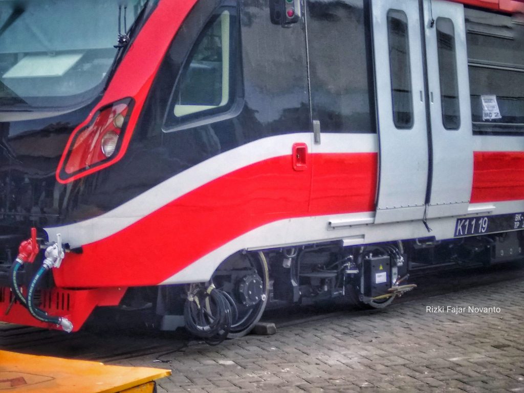Mengenal Bogie Kereta LRT Jabodebek