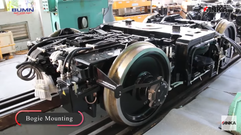 Mengenal Bogie Kereta LRT Jabodebek