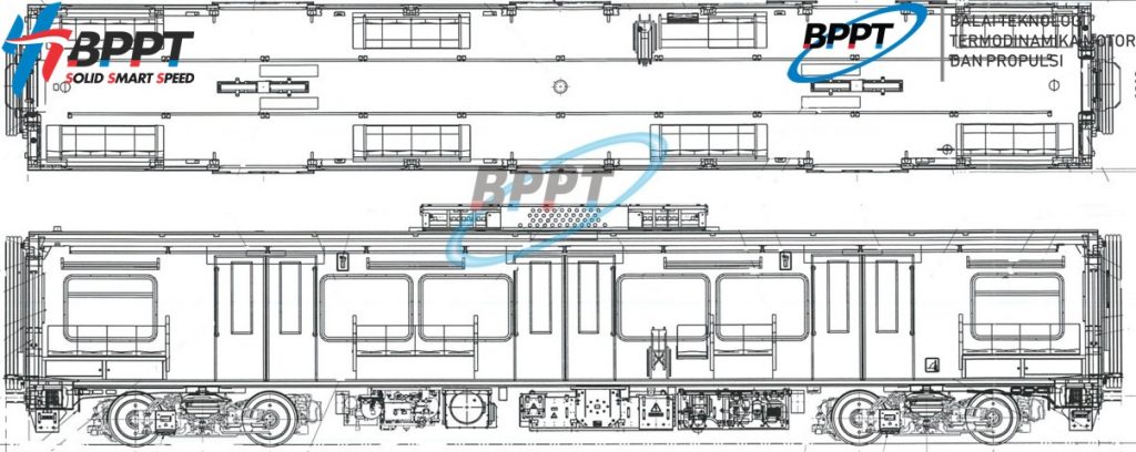 Mengenal Bogie Kereta LRT Jabodebek