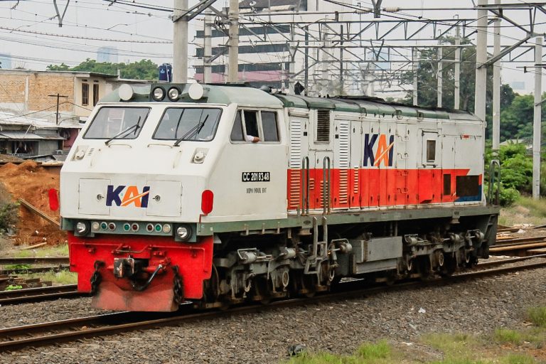 Lokomotif CC201 Hidung Miring Kembali "Roadshow" ke Jakarta