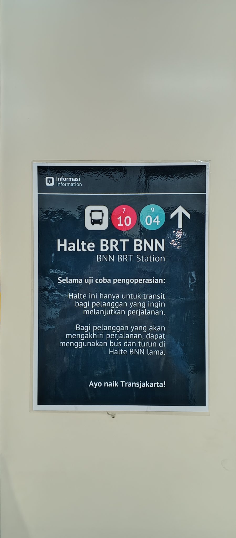 Begini Pengalaman Mencoba Halte TransJakarta BNN yang Baru