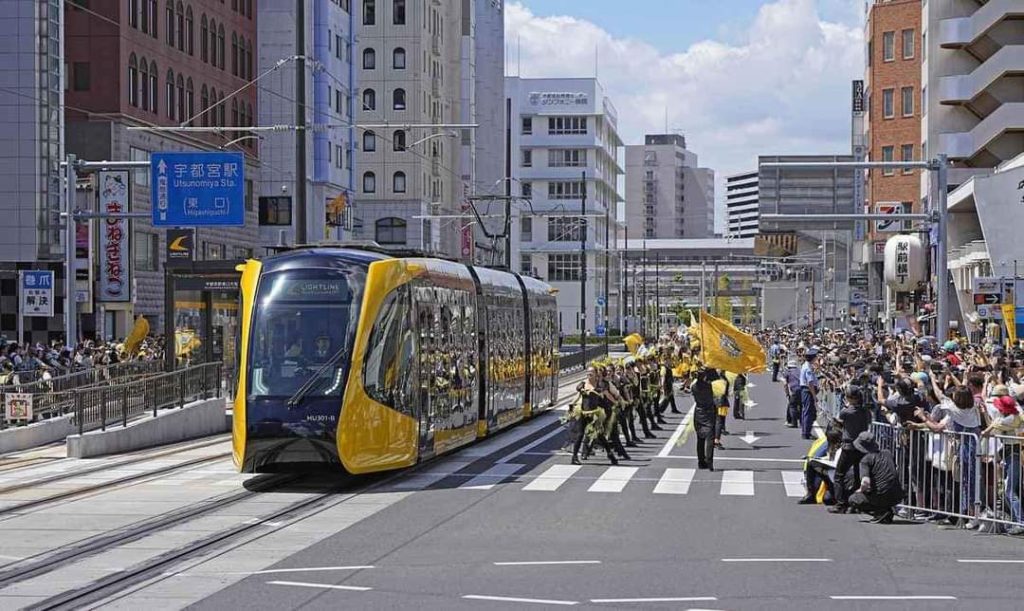 Jalur LRT Utsunomiya Resmi Beroperasi - Railway Enthusiast Digest