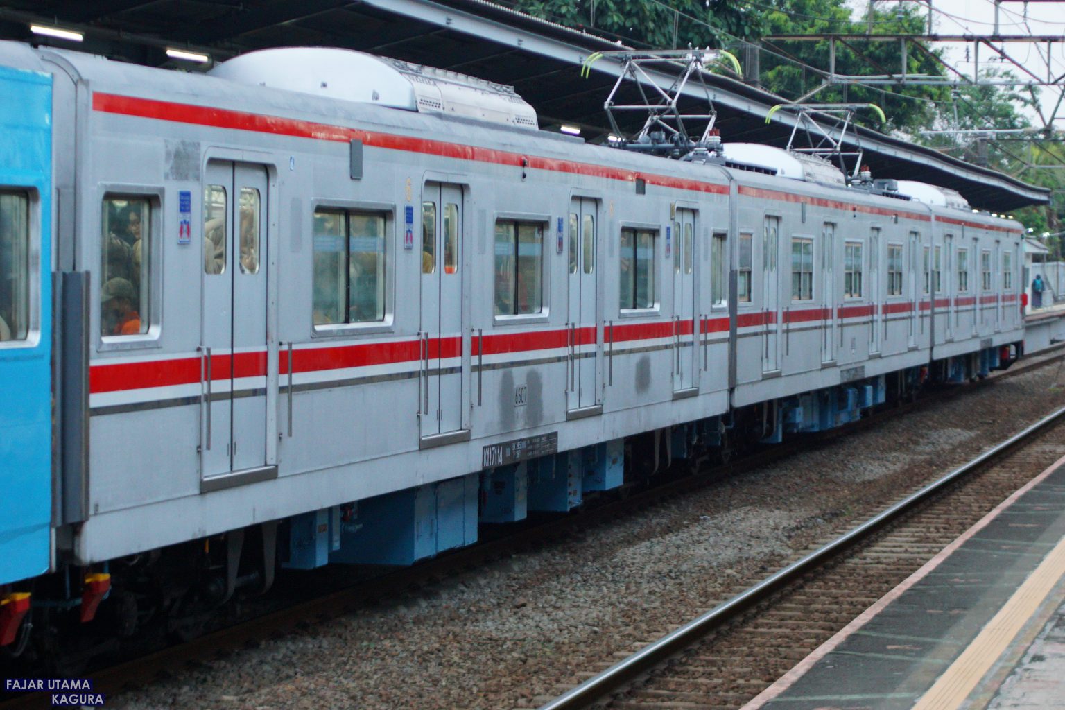 KRL Seri 6000 Rangkaian 6107F Kembali Beroperasi Setelah P48 Dengan ...